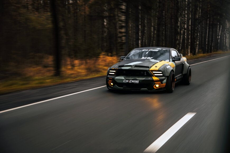Evil Mustang from Russia → Stanced.info